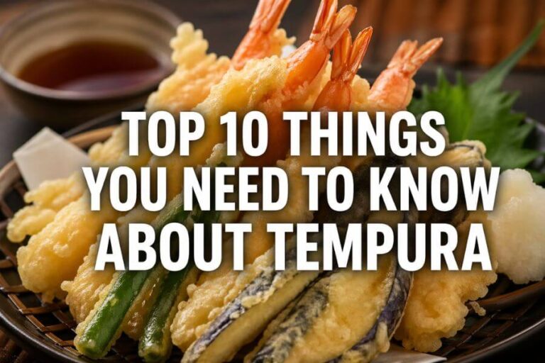 Top 10 Things You Need to Know About Tempura | TOP10JP